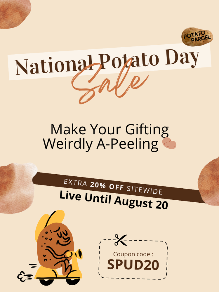 Potato Parcel - Your Image and Message on a Potato! A Unique Gift ...