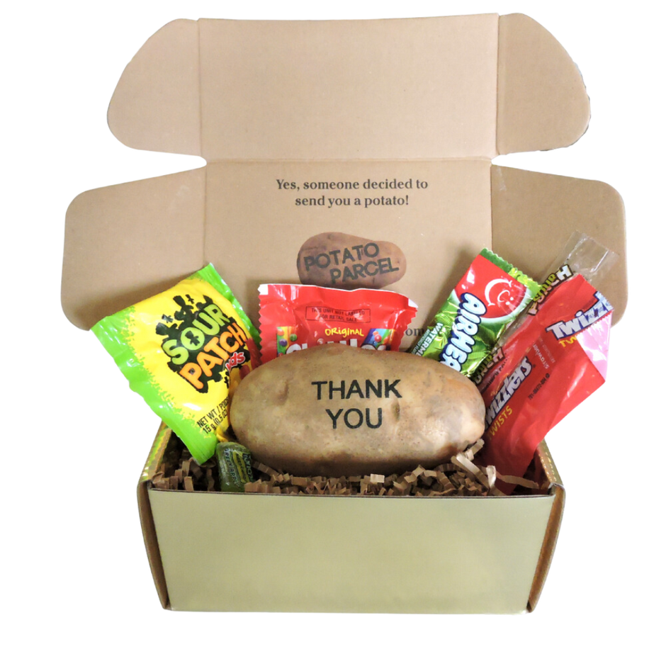 Potato Parcel - Your Image and Message on a Potato! A Unique Gift ...