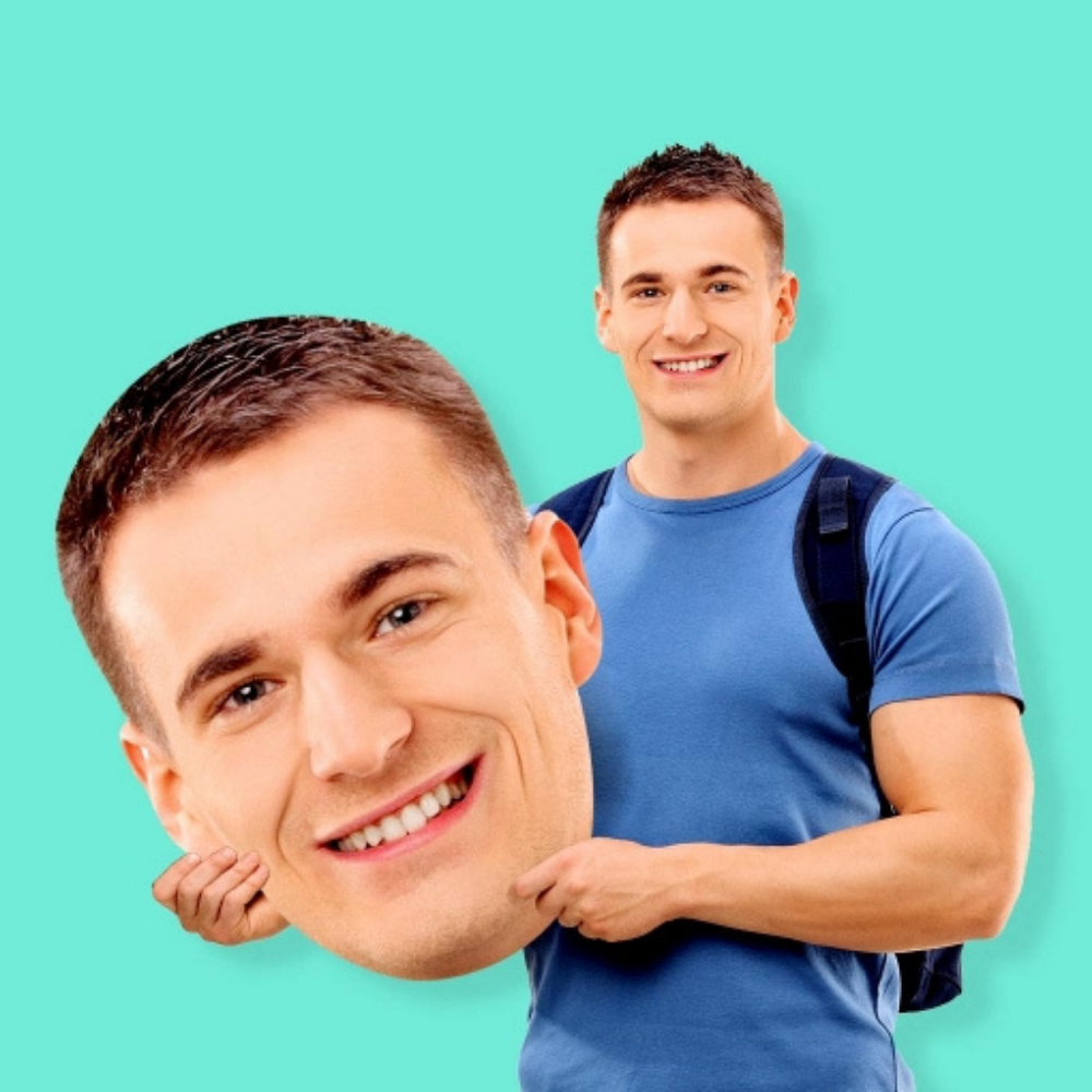 Big Head Cut Out - The Best Gift Ever :)