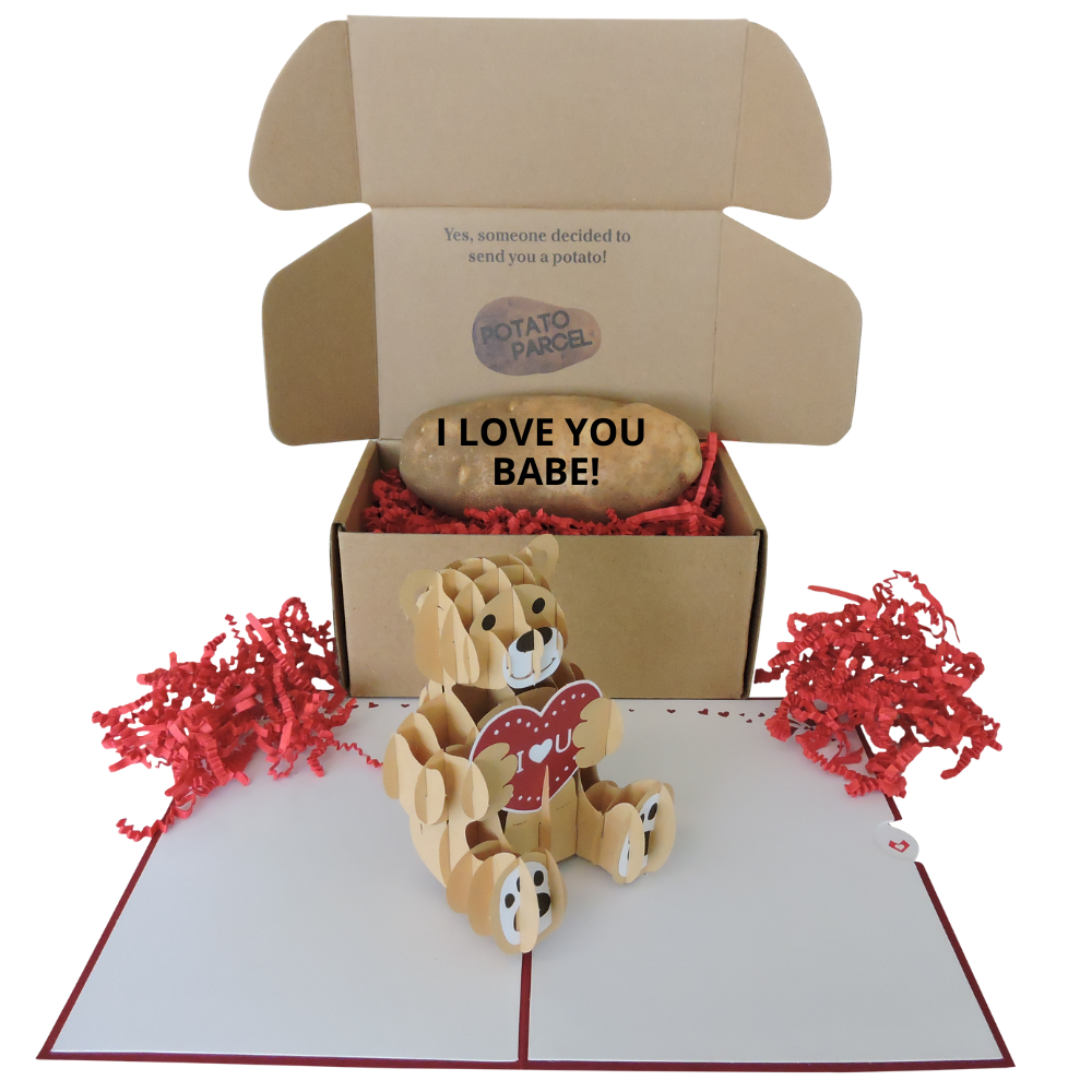 Potato Parcel | Potato Love Bear Bundle - The Best Gift Ever :)