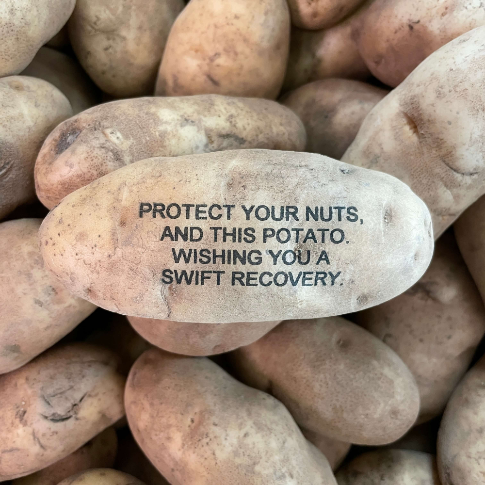 Potato Parcel | Customize Your Message On A Real Potato! - The Best ...