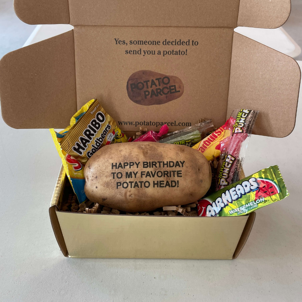 Potato Parcel | Customize Your Message On A Real Potato! - The Best ...